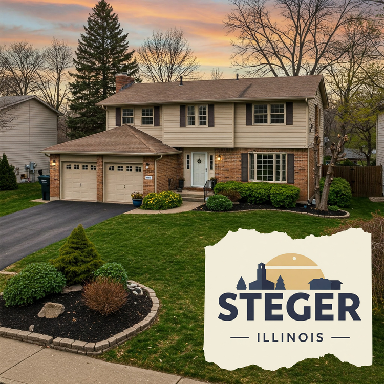 Steger Real Estate: Low Taxes, Big Value – Ellington Elite Realty
